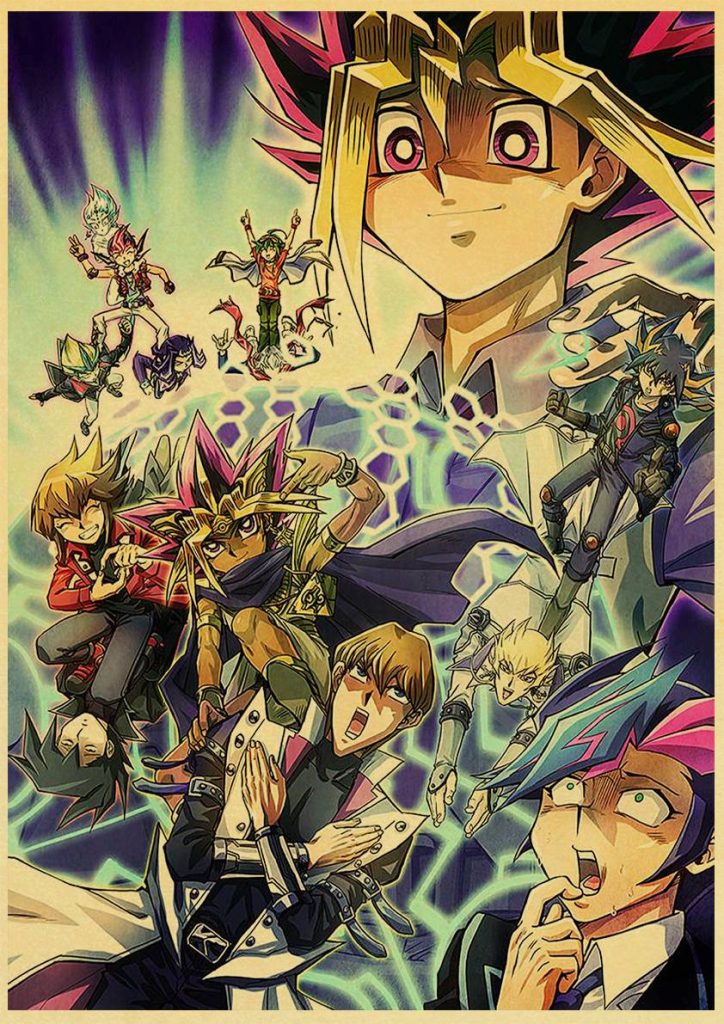 Anime Yu Gi Oh Retro Trending Poster | Anime Posters Mall