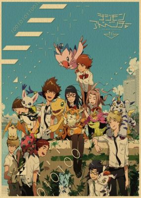 Digimon Adventure Main Character Poster | Anime Posters Mall