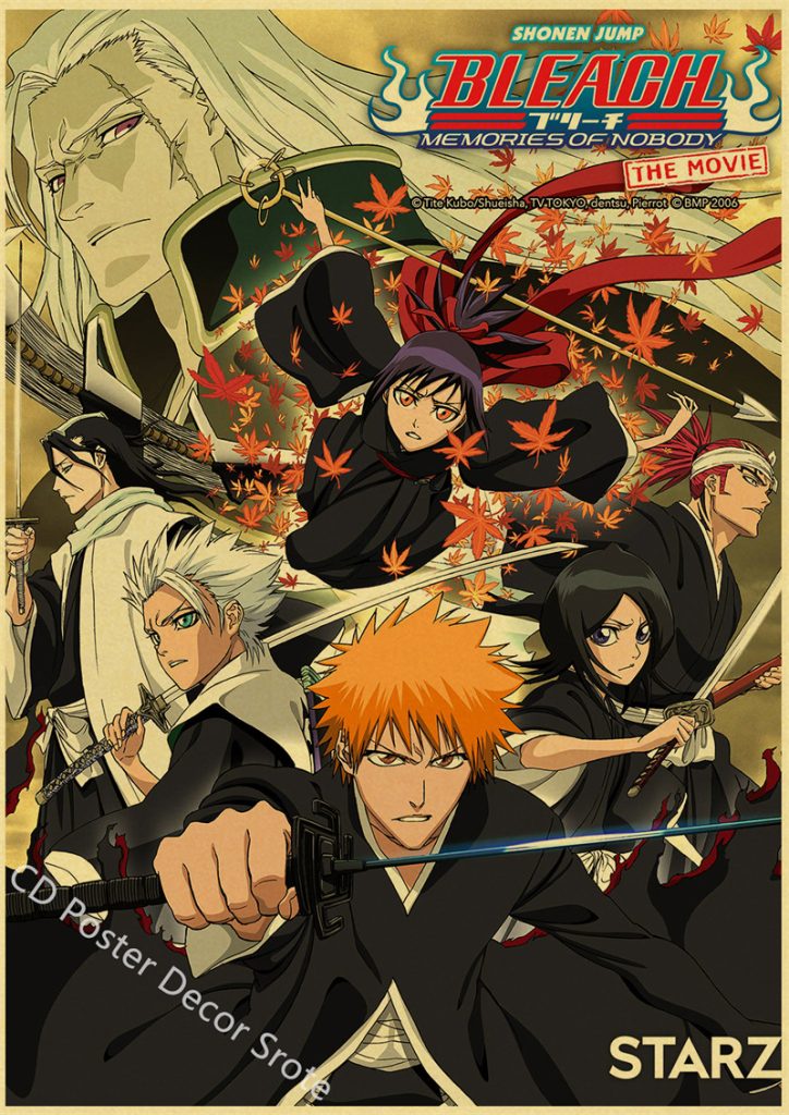 Bleach Manga New Design Kraft Poster | Anime Posters Mall