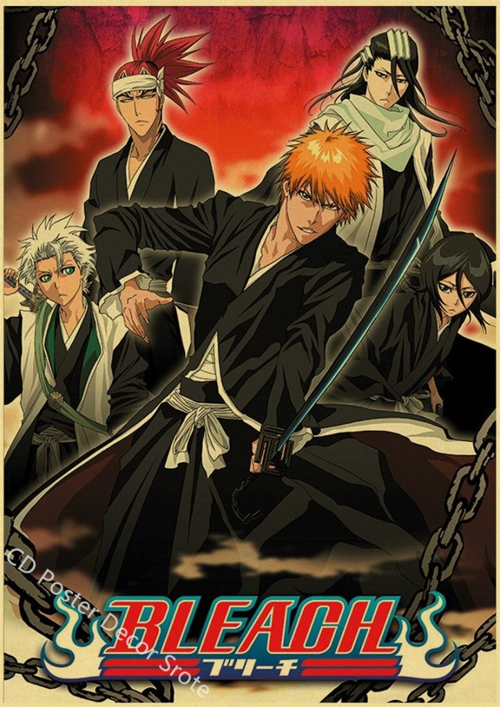 Bleach Manga New Design Kraft Poster | Anime Posters Mall