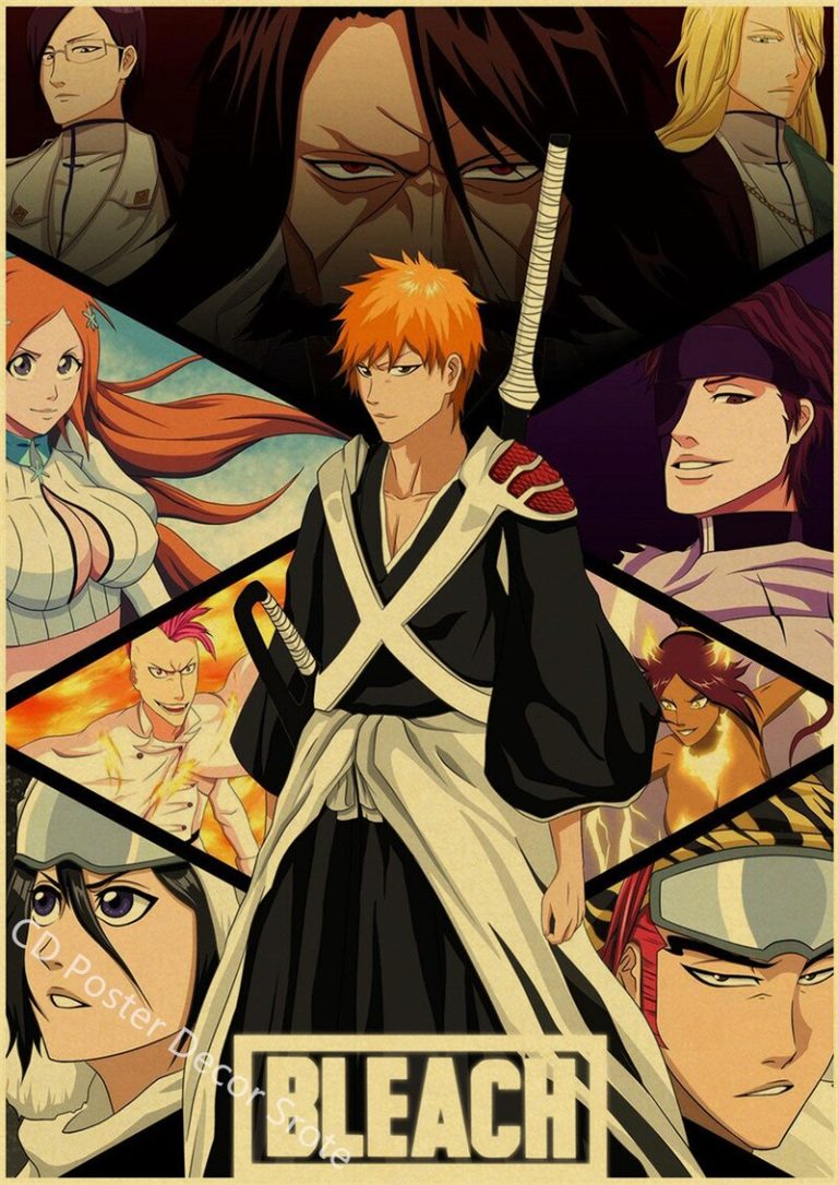 Bleach Posters & Wall Arts For 2025