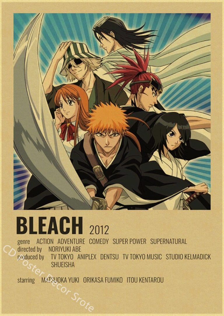Bleach Posters & Wall Arts For 2025