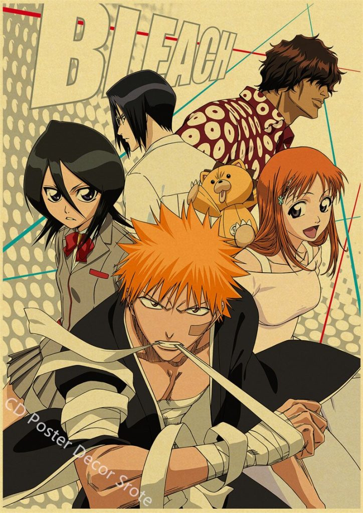 Bleach Posters & Wall Arts For 2025