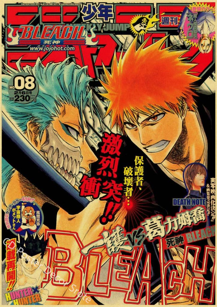 Grimmjow Jeagerjaques Vs Kurosaki Ichigo Poster | Anime Posters Mall