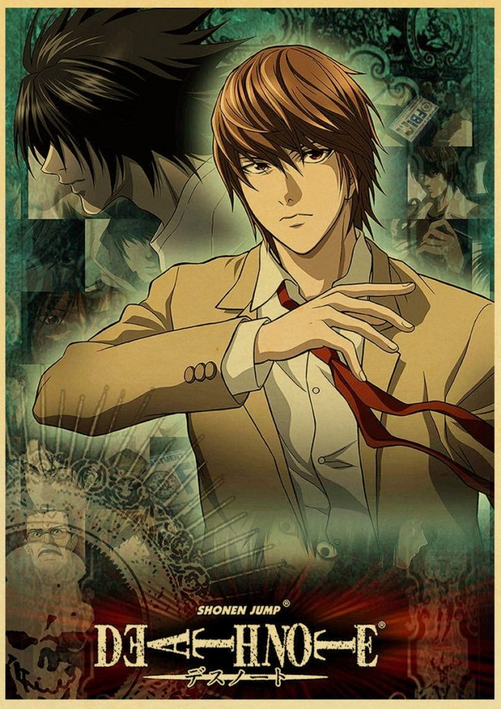 Yagami Raito Death Note Hot Posters | Anime Posters Mall