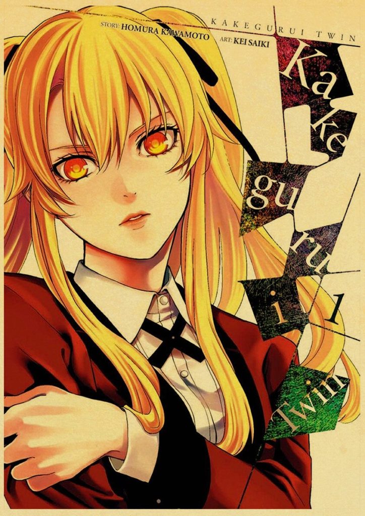 Kakegurui Posters & Wall Arts For 2025