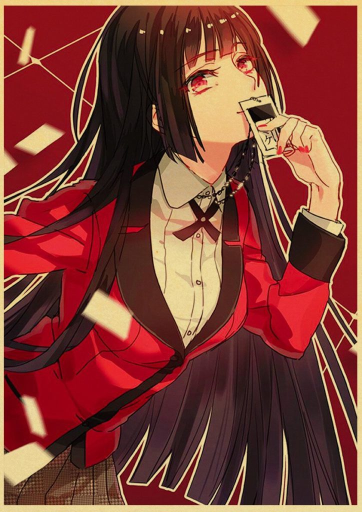 Hot Collection Kakegurui Japanese Anime Jabami Yumeko Poster | Anime ...