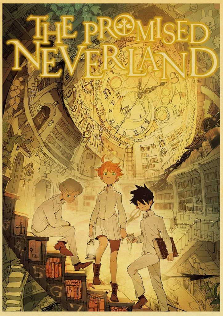 The Promised Neverland Best Selling Poster | Anime Posters Mall
