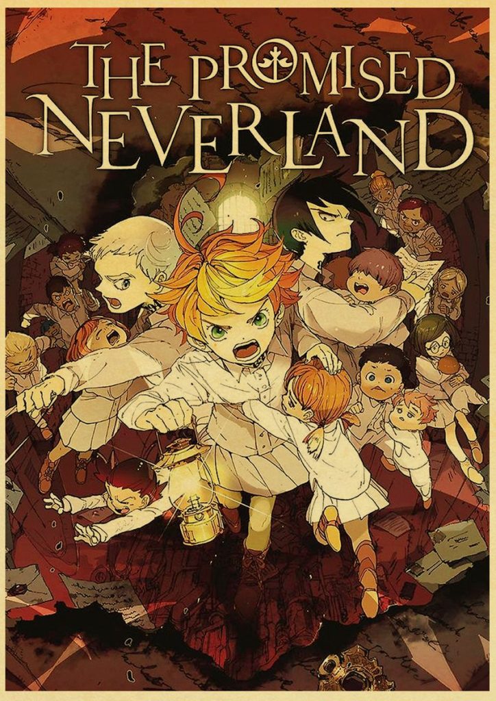 The Promised Neverland Posters & Wall Arts For 2025