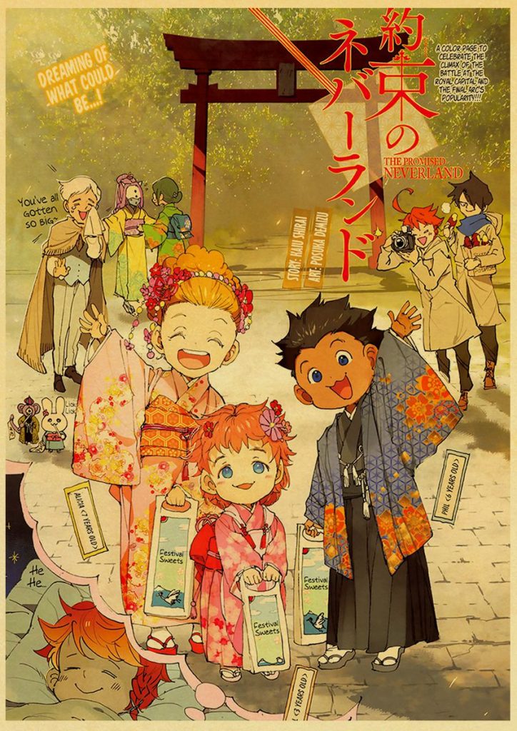 The Promised Neverland Chart-topper Poster | Anime Posters Mall