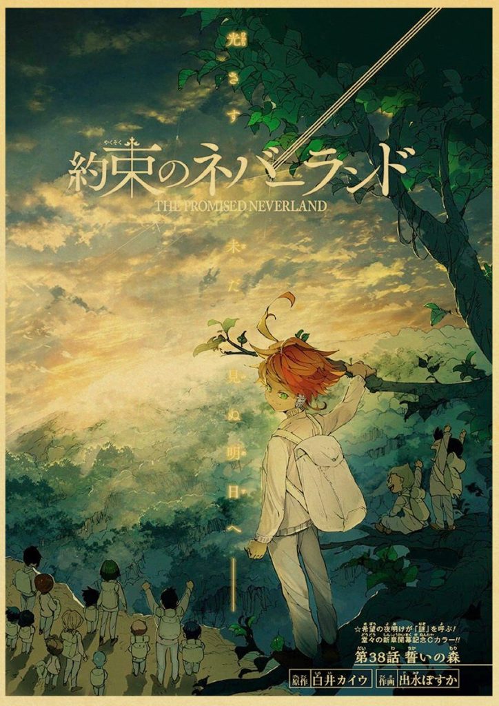 The Promised Neverland Posters & Wall Arts For 2025