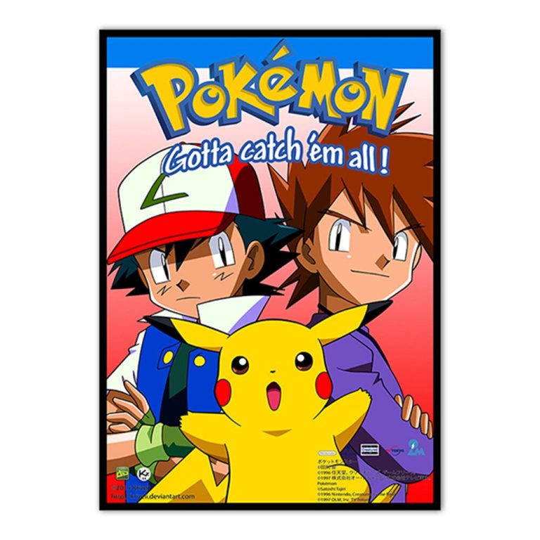 Must Try Anime Pokémon Peripheral Posters | Anime Posters Mall
