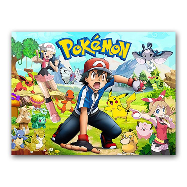 Pokemon Posters & Wall Arts For 2025