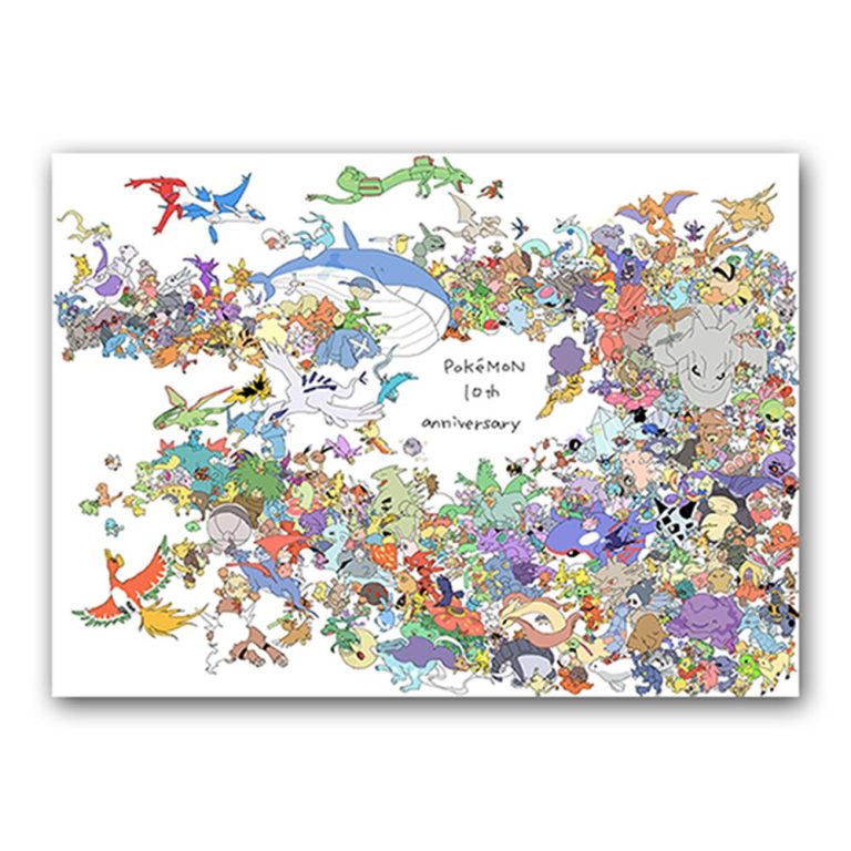 Pokemon Posters & Wall Arts For 2025