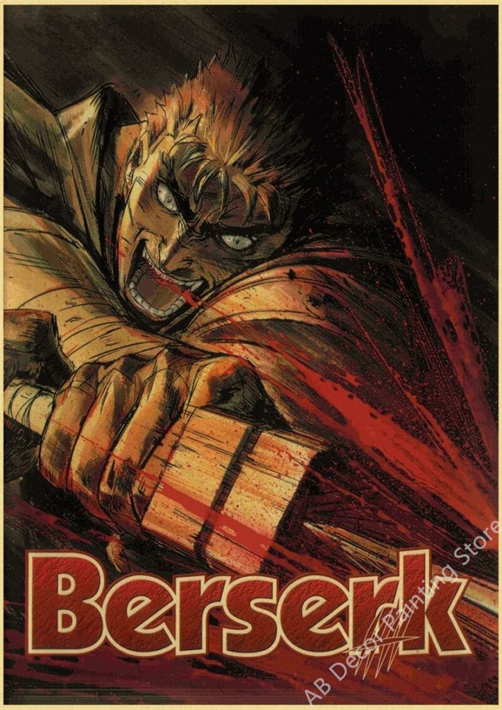 Berserk Posters & Wall Arts For 2025