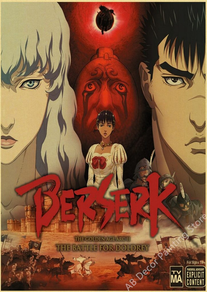 Retro Anime Berserk Trending Posters | Anime Posters Mall