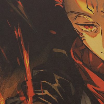 Jujutsu Kaisen Itadori Yuji Kraft Paper Posters | Anime Posters Mall