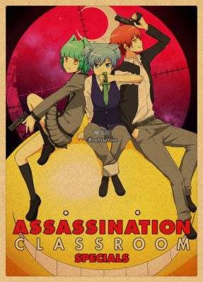 Assassination Classroom Posters & Wall Arts For 2025