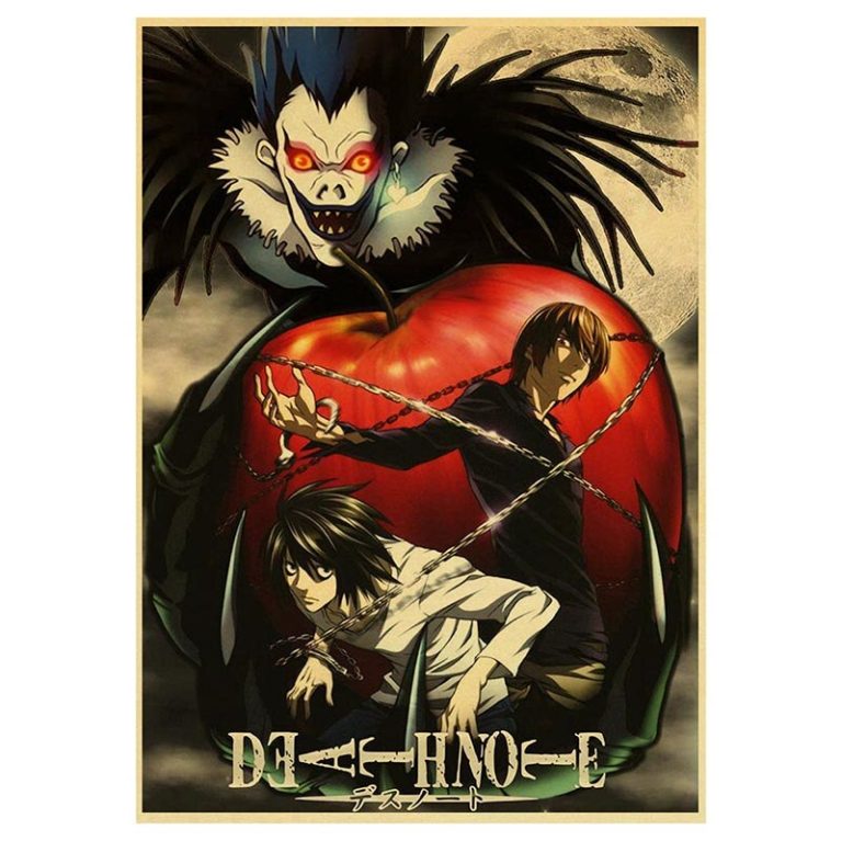 Death Note Posters & Wall Arts For 2025