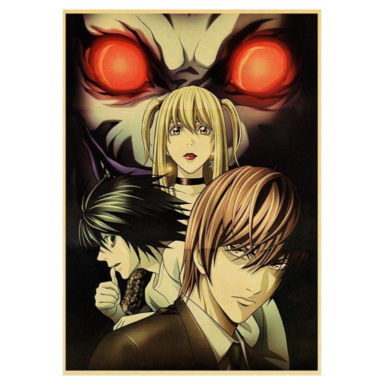 Death Note Posters & Wall Arts For 2025