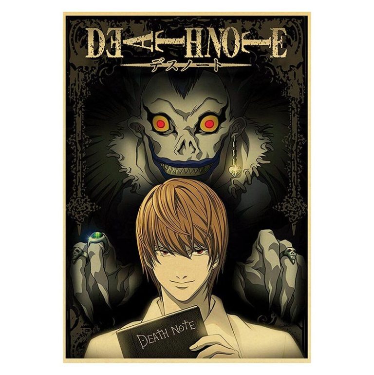 Death Note Posters & Wall Arts For 2025