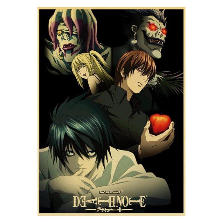Death Note Posters & Wall Arts For 2025