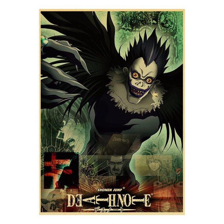 Death Note Posters & Wall Arts For 2025