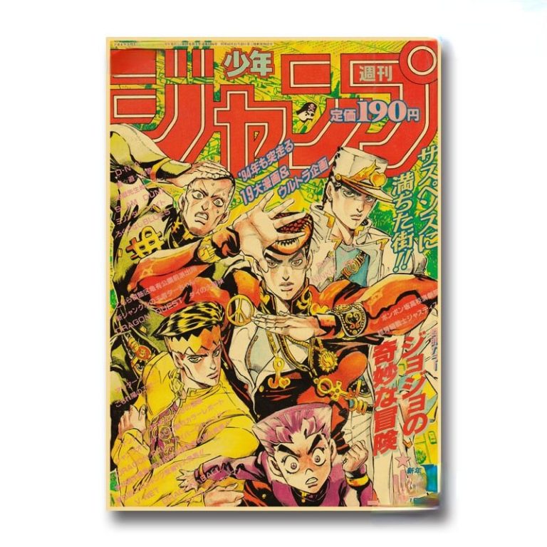 Jojo's Bizarre Adventure Posters & Wall Arts For 2025