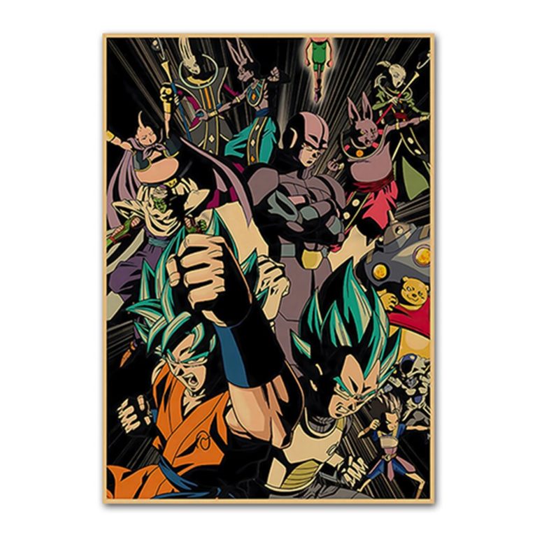 Dragon Ball Z Posters & Wall Arts For 2025